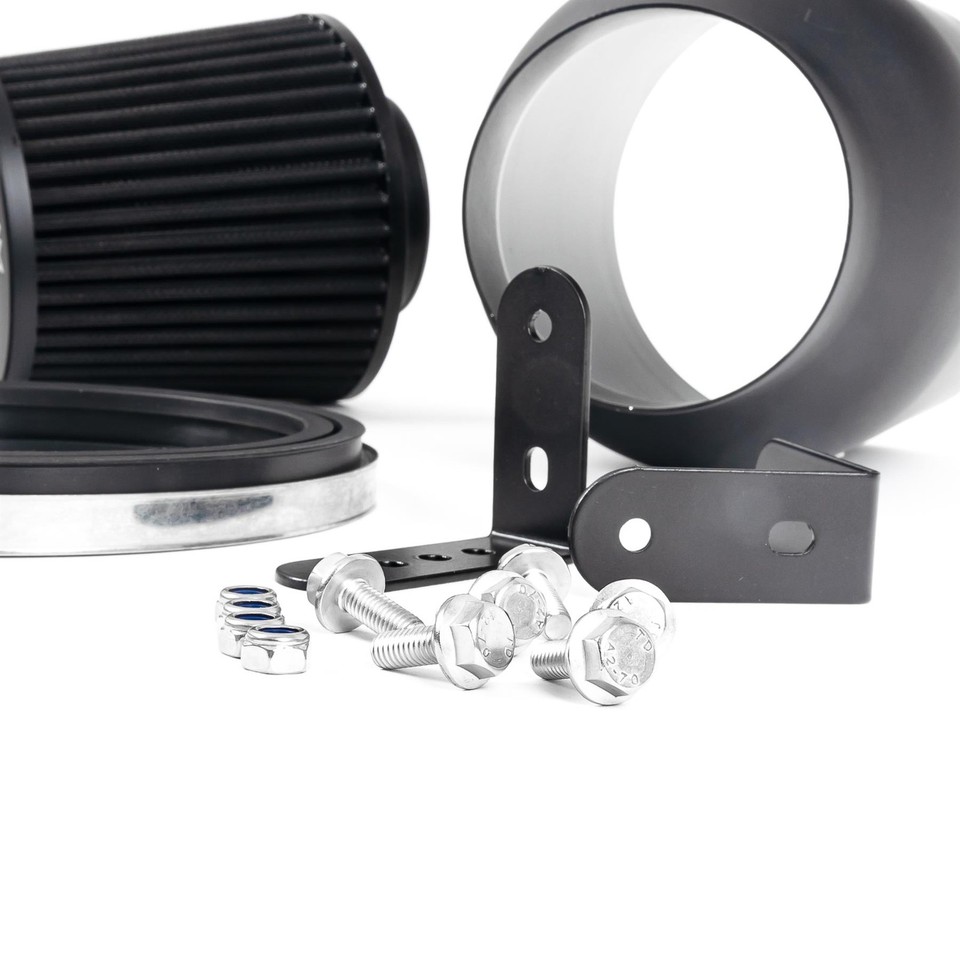 ProMax Large Universal Pleated 102mm Rubber Neck Air Filter in Enclosed ...