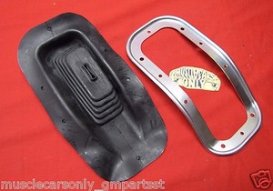 1968-1972 Chevelle 4 Speed Floor Console Shifter Boot With Metal Retainer | eBay
