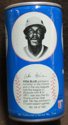RC7 1978 RC COLA BASEBALL CAN - VIDA BLUE | eBay