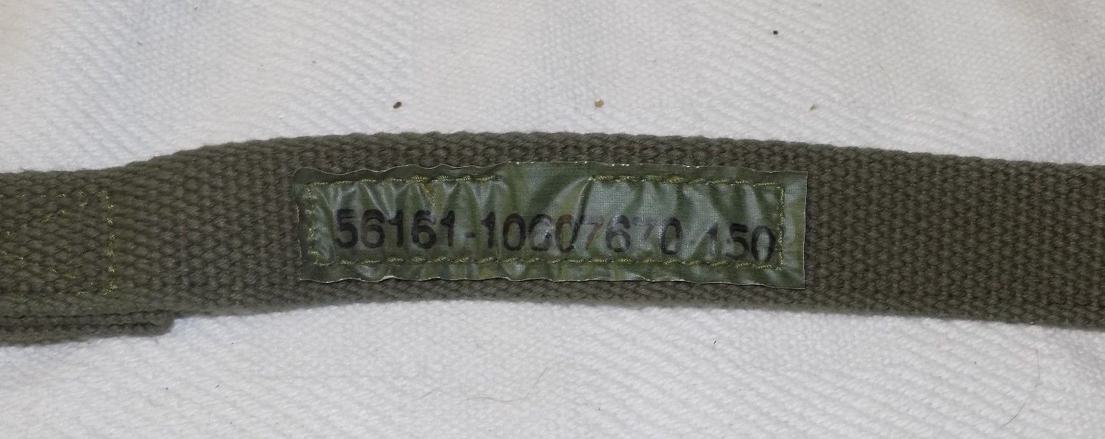 NOS 12'x1" GREEN STRAPS LMTV M998 HMMWV M35 M939 M151A2 Military Truck ...