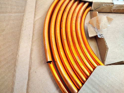 MUELLER STREAMLINE LS-03060 SOFT COPPER WATER TUBING. 3/8" X 60', TYPE ...