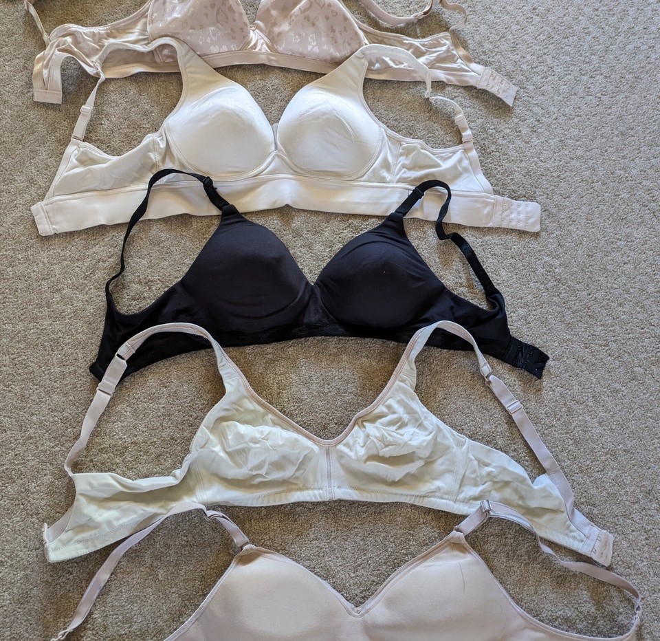 Lot 10 34C Bras Playtex Cross Your Heart JC Penney Hanes Warner's ...