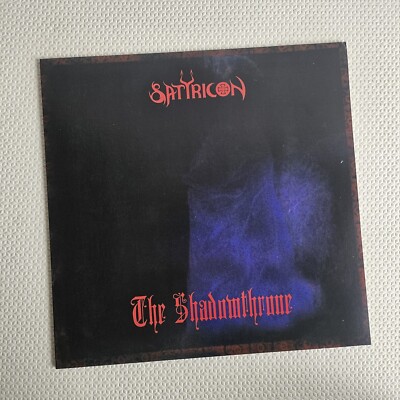 Satyricon – The Shadowthrone Vinyl 2012 | eBay