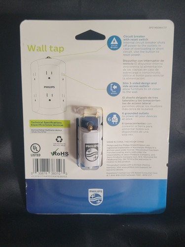 Phillips Wall Tap 6 AC | eBay
