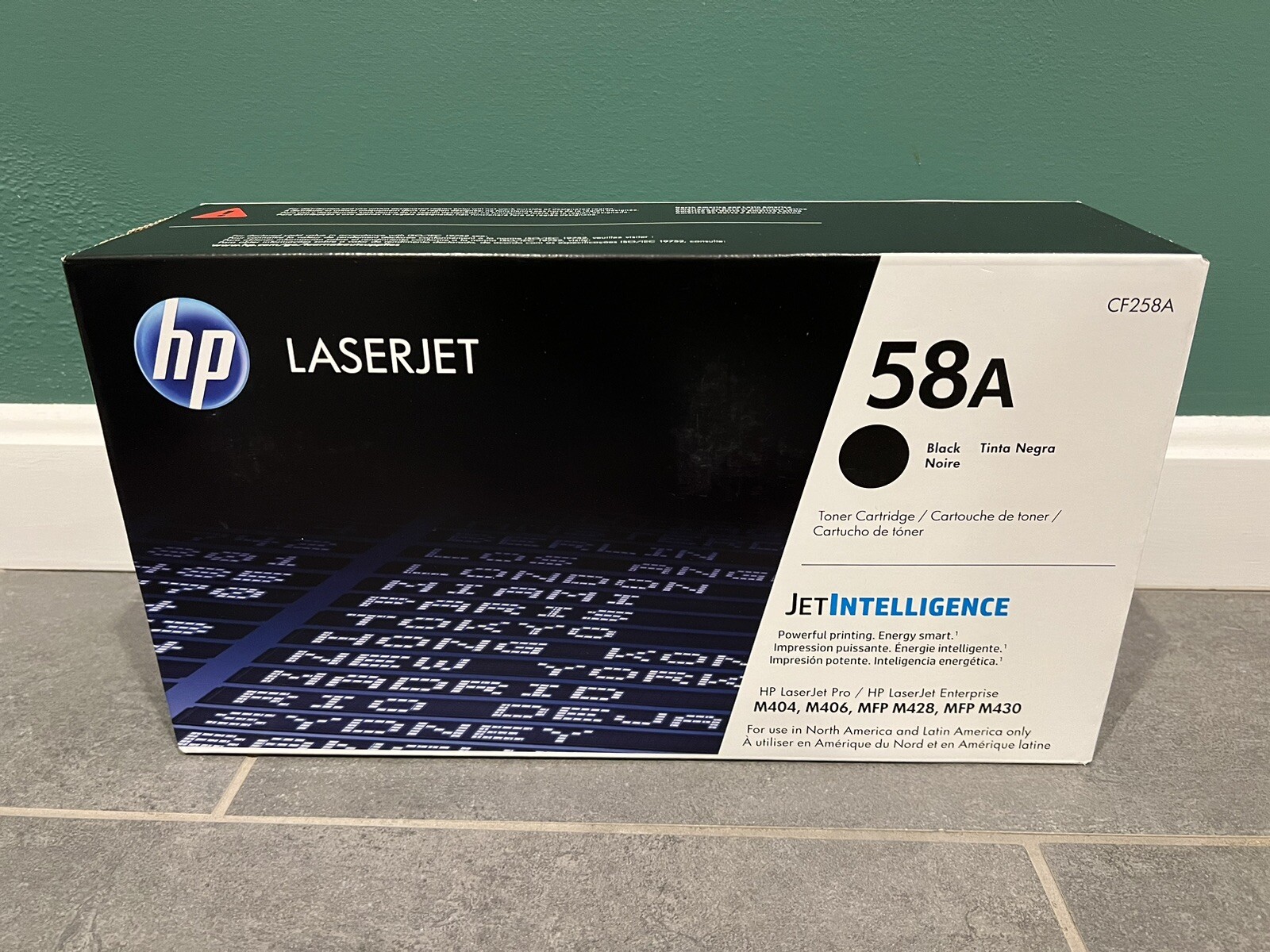 HP 58A LaserJet Black Toner Cartridge - Genuine HP- New / Sealed ...