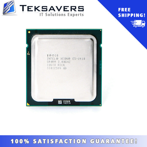 Intel Xeon E5-1410 4 Cores 2.8GHz 10MB 2 GT/s 80W LGA 1356 (SR0RM) | eBay