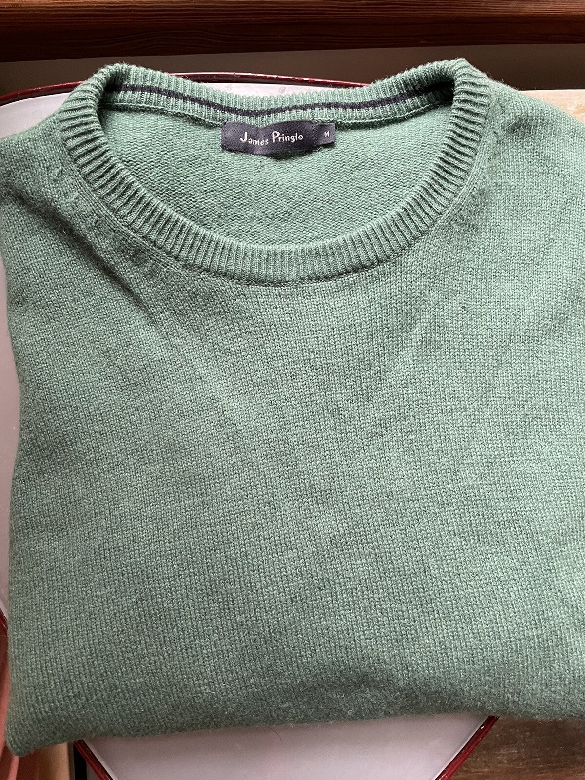 James Pringle Green Pullover Wool Sweater Men’s Size M | eBay