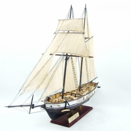 Ship Assembly Model Diy Kits Classical Wooden Sailing Boat Scale ...