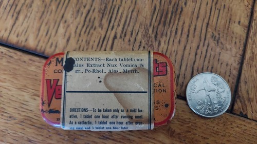 Muller's Laxitive Tablets Tin Full. Quack Medicine 1930s | eBay