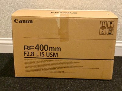 Canon RF 400mm 400 f/2.8L f/2.8 f2.8L f2.8 L IS USM Mirrorless ...