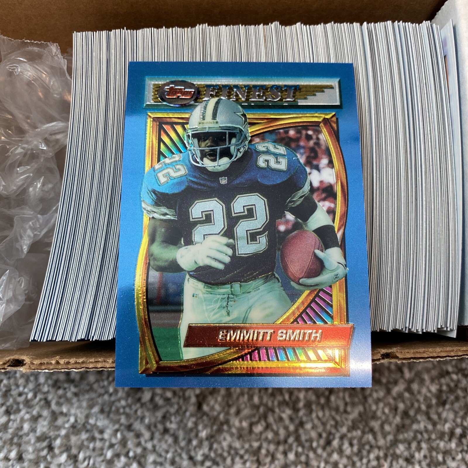 1994 Topps Finest NFL Football Complete Set 1-220 | eBay