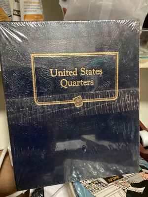 WHITMAN CLASSIC UNITED STATES QUARTERS COIN ALBUM 9135 SEALED WITH ...