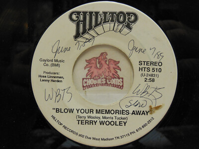 Terry Wooley – Blow Your Memories Away / Play That Song Again, 45 RPM VG (15J) | eBay