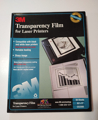 Transparency Film - 3M Transparency Film