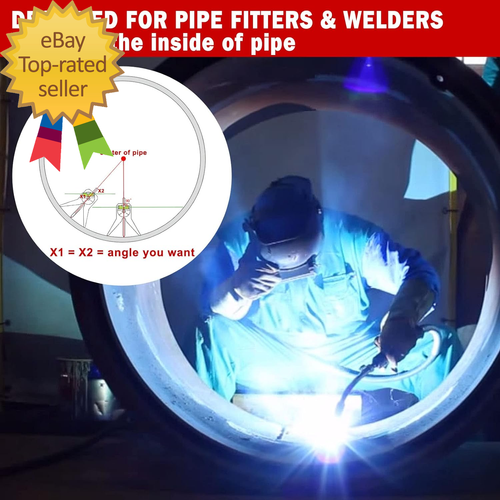 Pipe Center Finder Pipefitter Tools W/Centering Head Pipe Fitting Tools ...