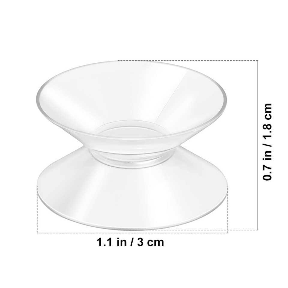 Double-sided Suction Cup Large Cups with Adhesive 30mm Sucker Pads | eBay