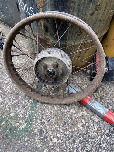 AJS 16M Matchless Heavyweights? G80? G9? Rear Wheel Full Width Hub | eBay