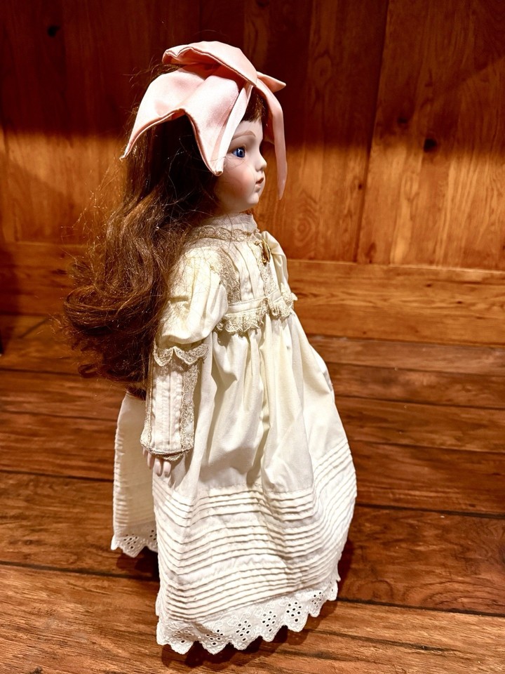1984 Schmid Howard Kaplan Line Porcelain 19” Doll French Country Store ...