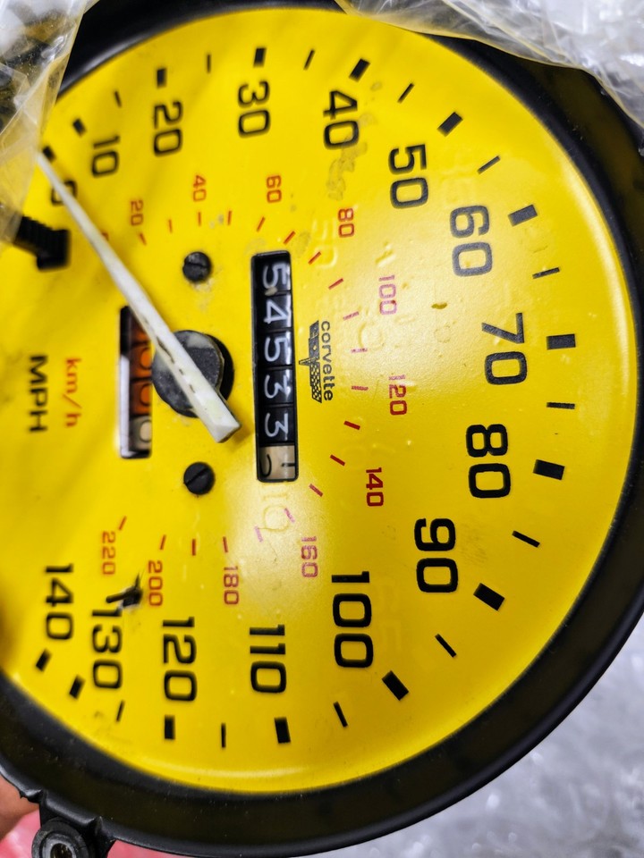 79-82 C3 Corvette Speedometer 140mph & Tachometer Gauge Cluster Set ...