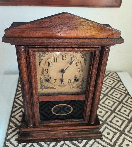 Earlier Model Sessions Cottage Assortment Clock 8 Day Time and Strike ...