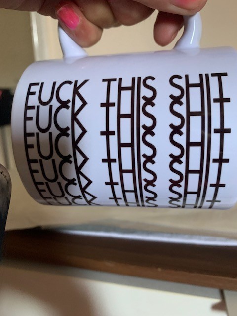Mug Cup Tea Coffee Funny RUDE Cheeky Humour Novelty Gift Present Work ...