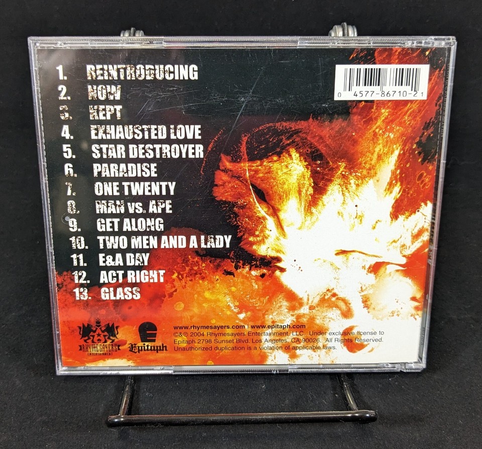 Eyedea & Abilities - E&A (MINT) CD, 2004 Epitaph Rhymesayers Atmosphere ...