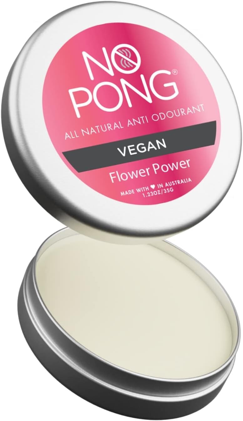 No Pong Vegan Flower Power Deodorant Paste 35Gm | eBay