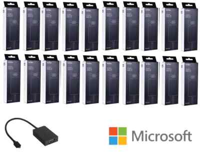 Microsoft VGA Dongles W7S-00001 for Surface RT Surface 2 Lot of 20 | eBay