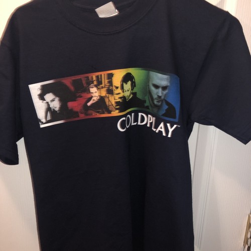Coldplay Twisted Logic Tour Concert Band Tee Shirt Size Small two sided ...