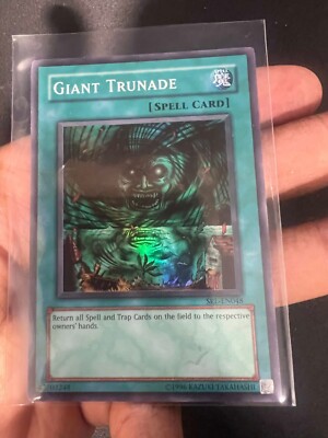 Giant Trunade SRL-EN048 Light Play Spell Card Yu-Gi-Oh! | eBay