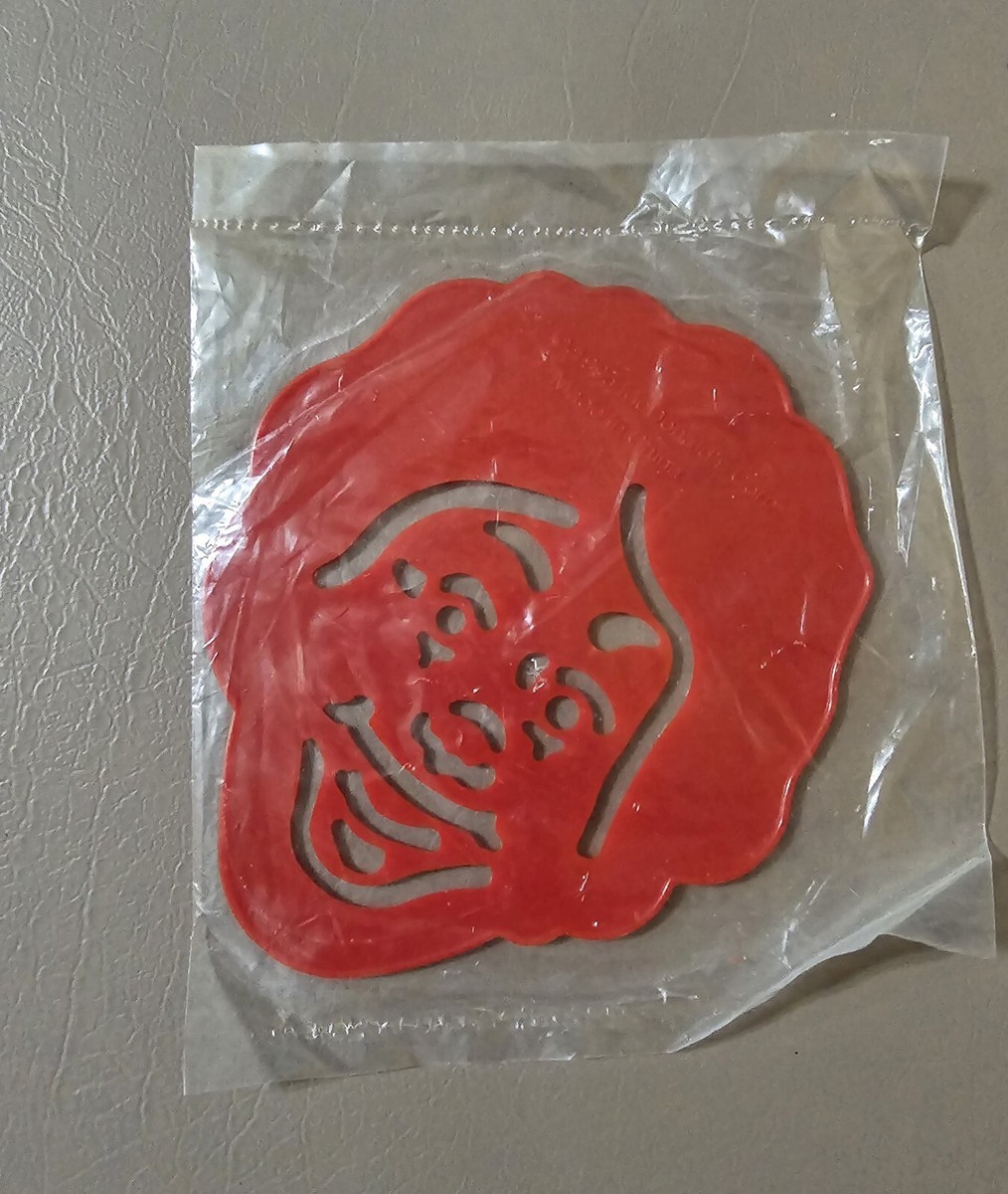 Ronald Mcdonald Face Stencil