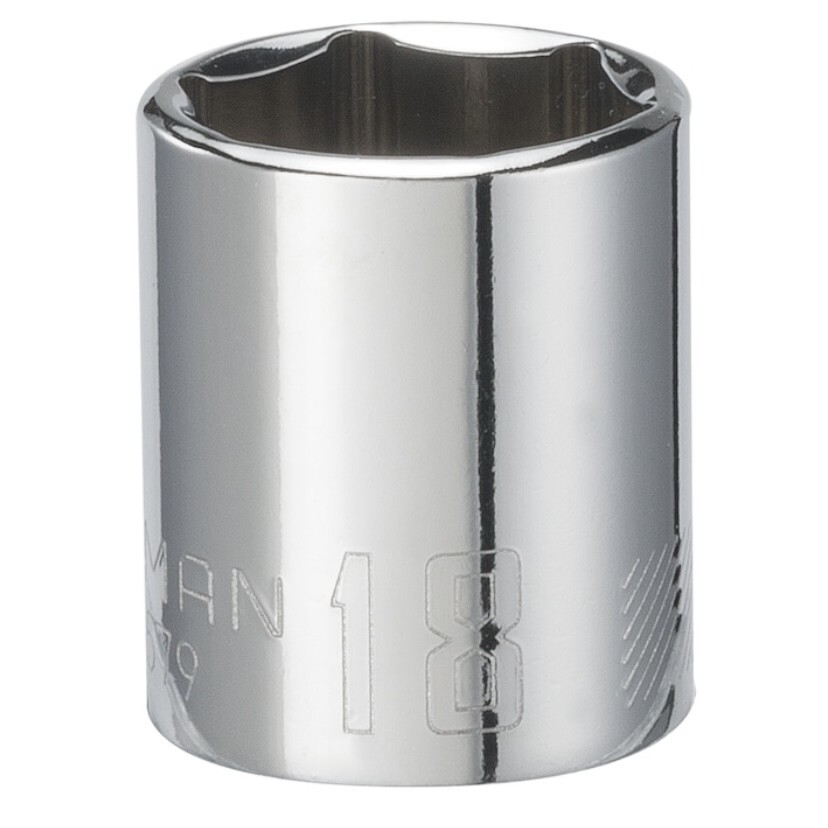 New Craftsman Socket 3/8 Inch Drive 6 Point MM Metric Pick Size CMMT ...