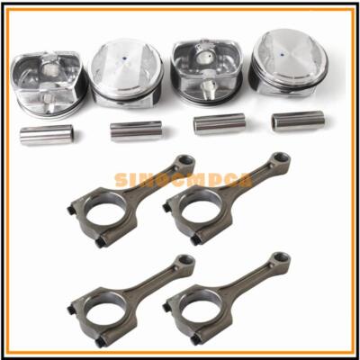 Engine Piston Set / Connect Rod for KIA Forte Sorento Optima Sportage ...