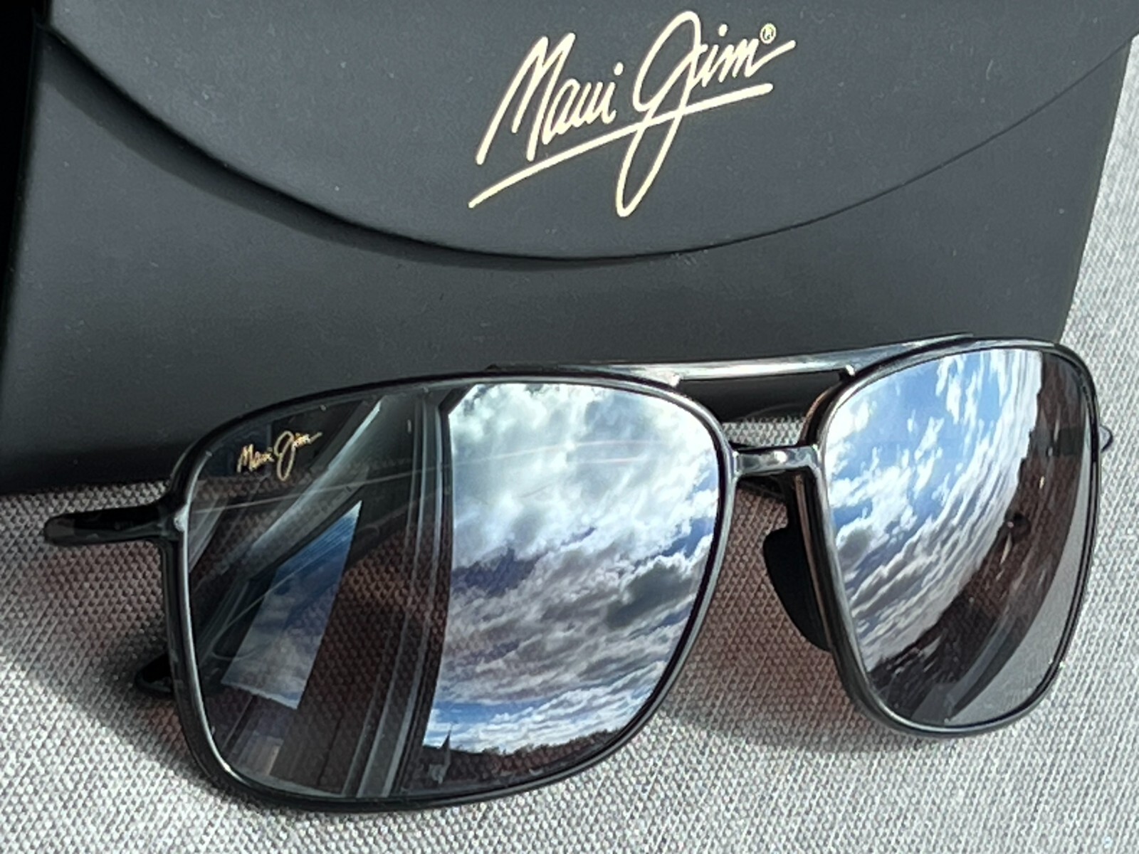 Maui Jim Kaupo Gap MJ 437 11 Translucent Grey Frame & HCL Bronze Lens ...