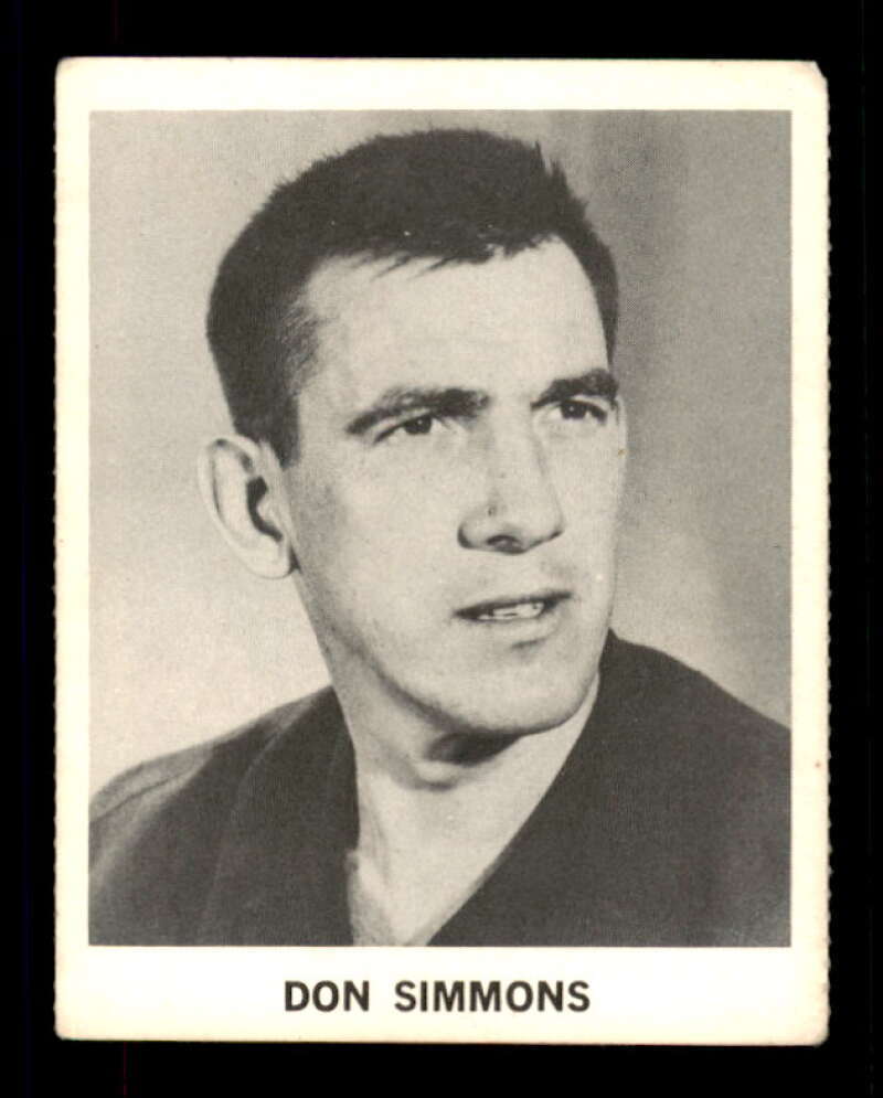 1965-66 Coca-Cola #90 Don Simmons VG/VGEX Maple Leafs 551604 | eBay