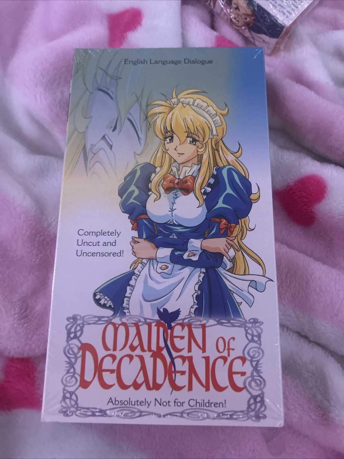 MAIDEN OF DECADENCE VHS Anime Erotic Rare UNCUT English Dub Kitty 2000 ...