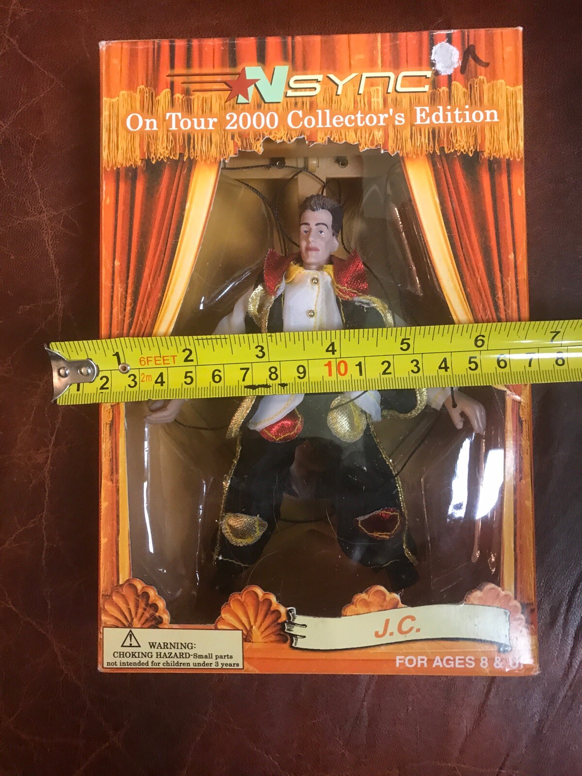 N SYNC doll JC Chasez in box 2000 boy band No Strings Attached NWT | eBay