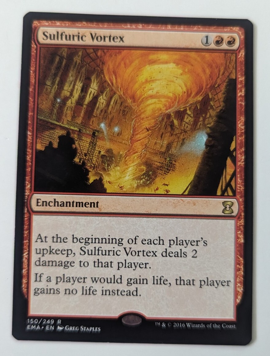 Sulfuric Vortex, Eternal Masters, Magic The Gathering, MTG | eBay