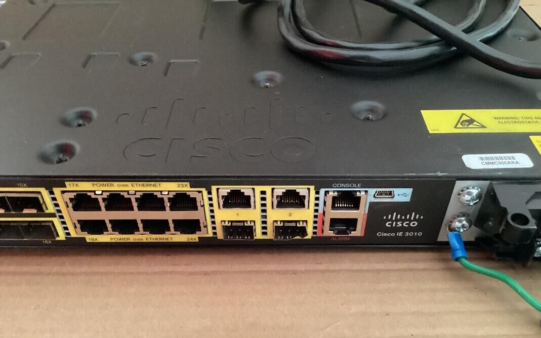 Cisco IE-3010-16S-8PC Industrial Ethernet Switch | eBay