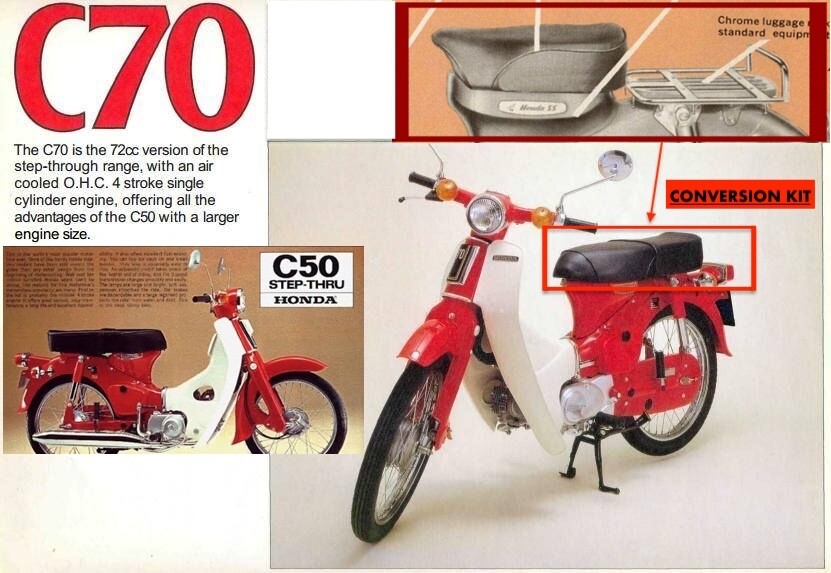 Honda C50 Step Thru
