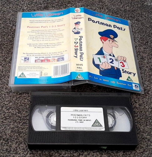 POSTMAN PAT POSTMAN PAT'S 123 STORY BBC VIDEO PAL VHS VIDEO KIDS ...