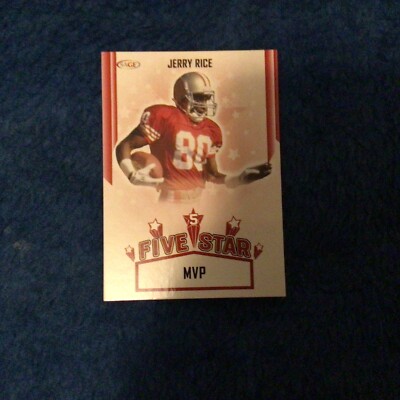 2023 Sage Jerry Rice 5 Star MVP | eBay