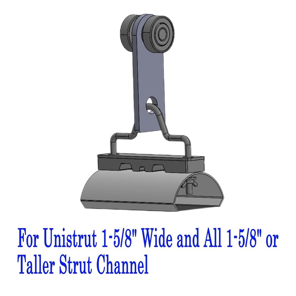 Cable Trolley for Electric Hoist Cable,C Track Rail Festoon Cable Trol ...