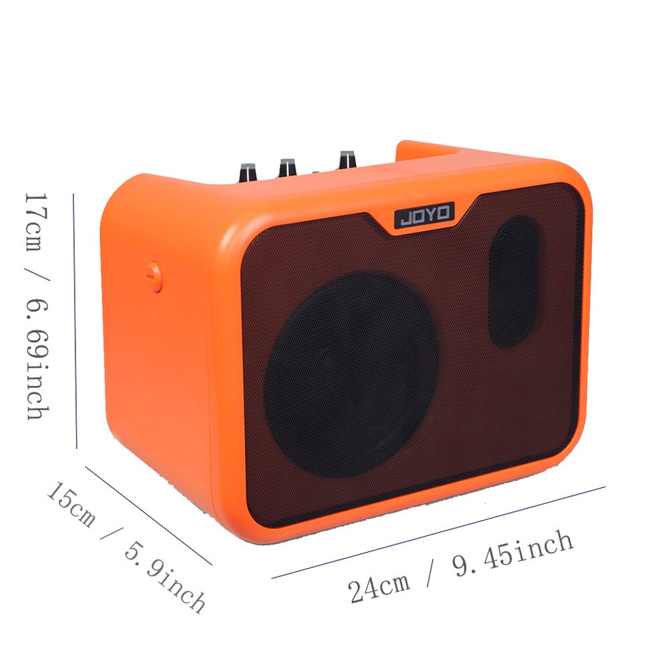 JOYO Portable 10W Acoustic Mini Amp Amplifier Stereo Headphone Output ...