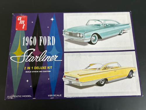 AMT “Trophy Series” 1960 Ford Starliner 2-in-1 Model Car Kit + Bonus ...