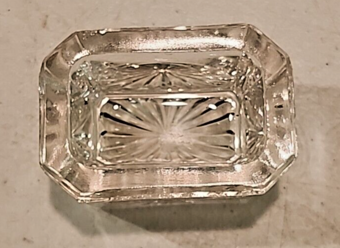 VTG Antique EAPG Open Salt Cellar Dip Dish TUB Pressed Pattern Glass ...