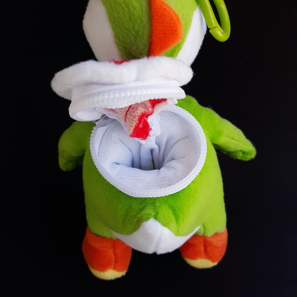 Yoshi Super Mario Plush Stuffed Animal Toy Zippered Stash Pouch ...