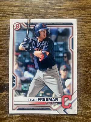 2021 Bowman Tyler Freeman #BP-119 Cleveland Indians | eBay