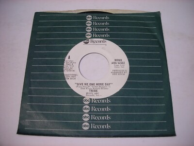 PROMO w SLEEVE Tribe Give Me One More Day 1975 45rpm VG++ | eBay