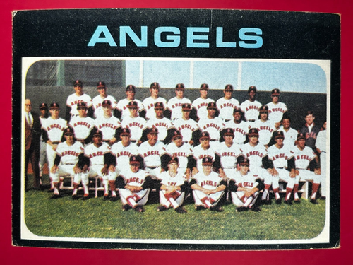 1971 Topps Baseball Angels Team Records #442 | eBay